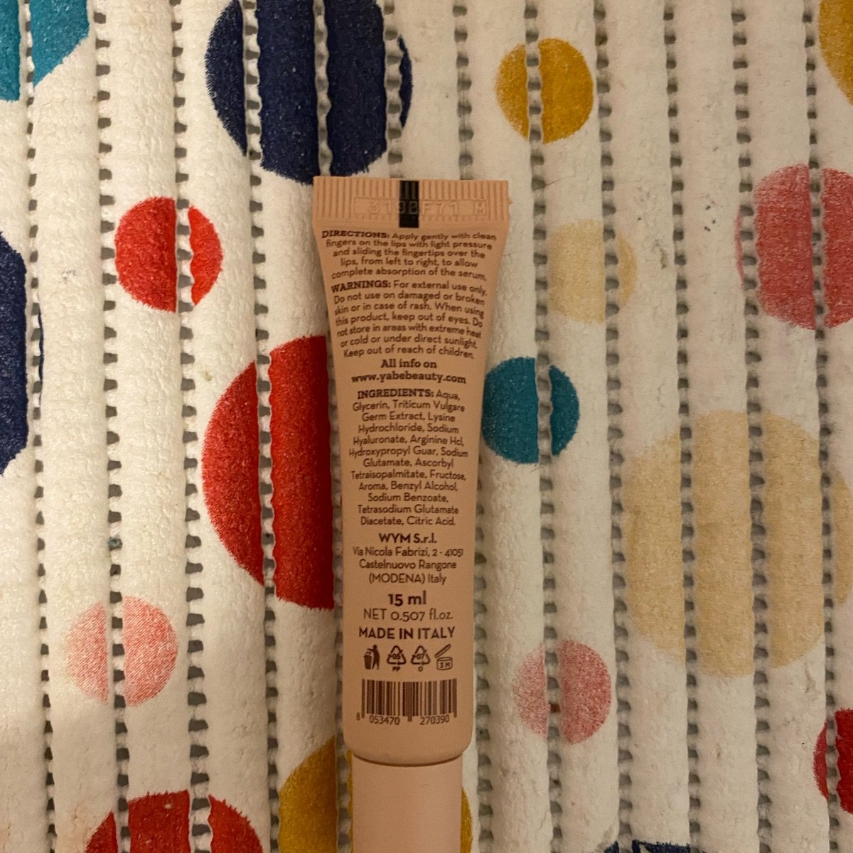 Lip Serum from Ya.Be - Vegan Product Reviews & Ratings | abillion