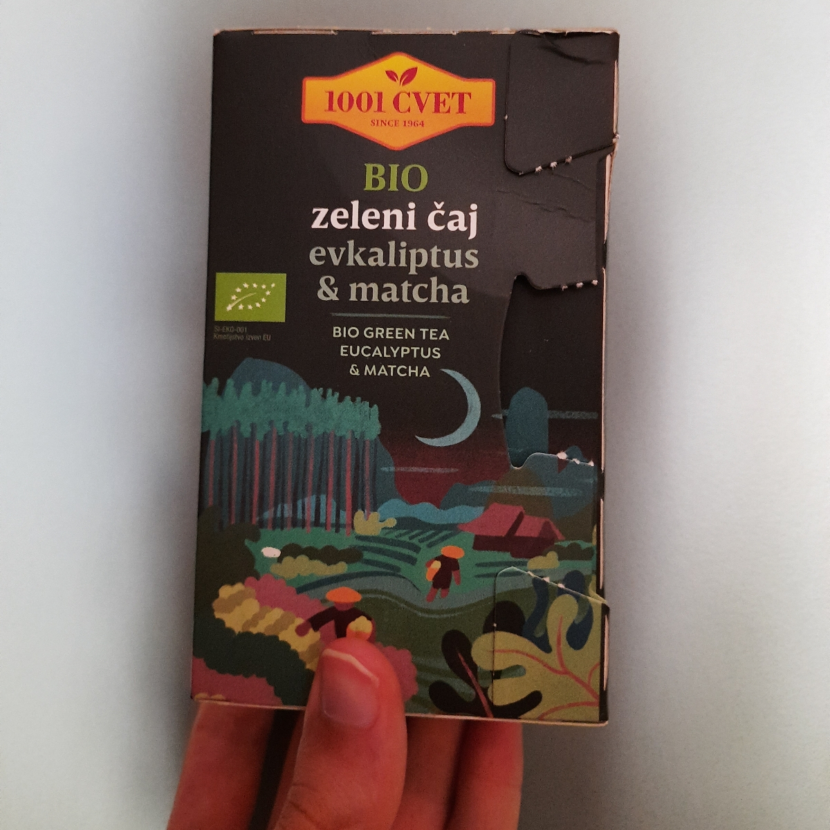 Bio Green tea eucalyptus e matcha from 1001 cvet - Vegan Product ...