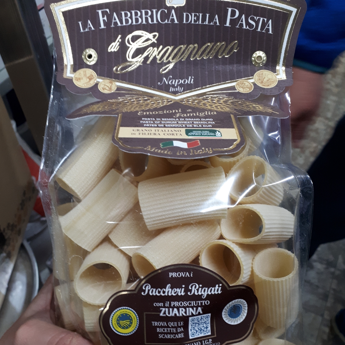 Paccheri rigati from La fabbrica della pasta - Vegan Product Reviews ...