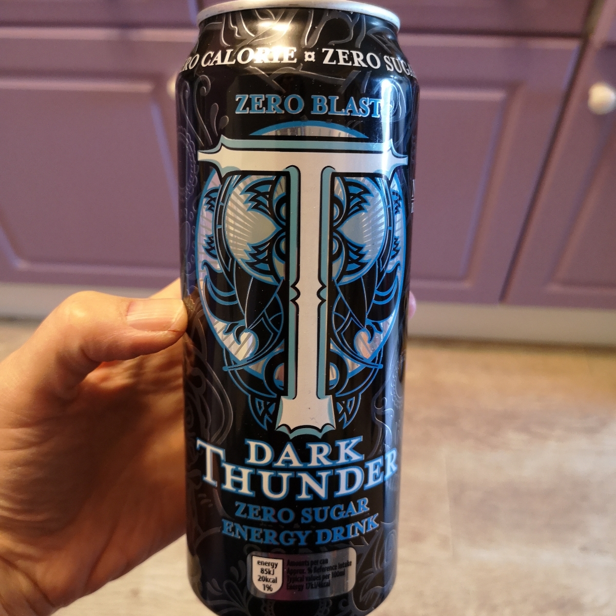 Dark Thunder Zero Sugar Energy Drink Reviews | abillion