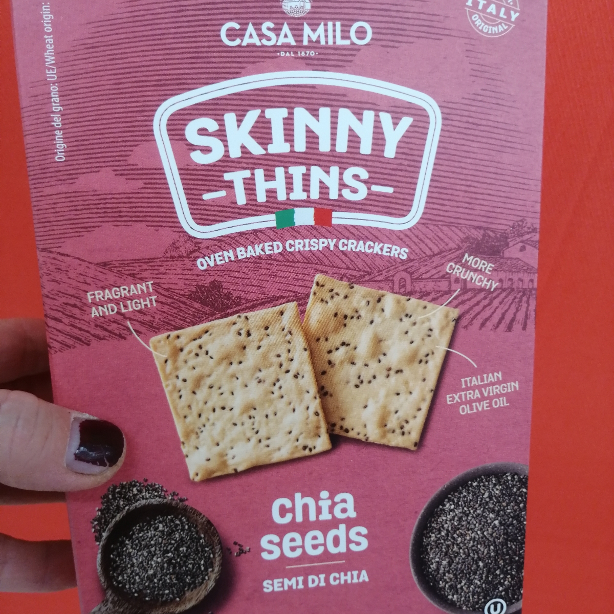 skinny thins chia seeds from Casa Milo - Vegan Product Reviews ...