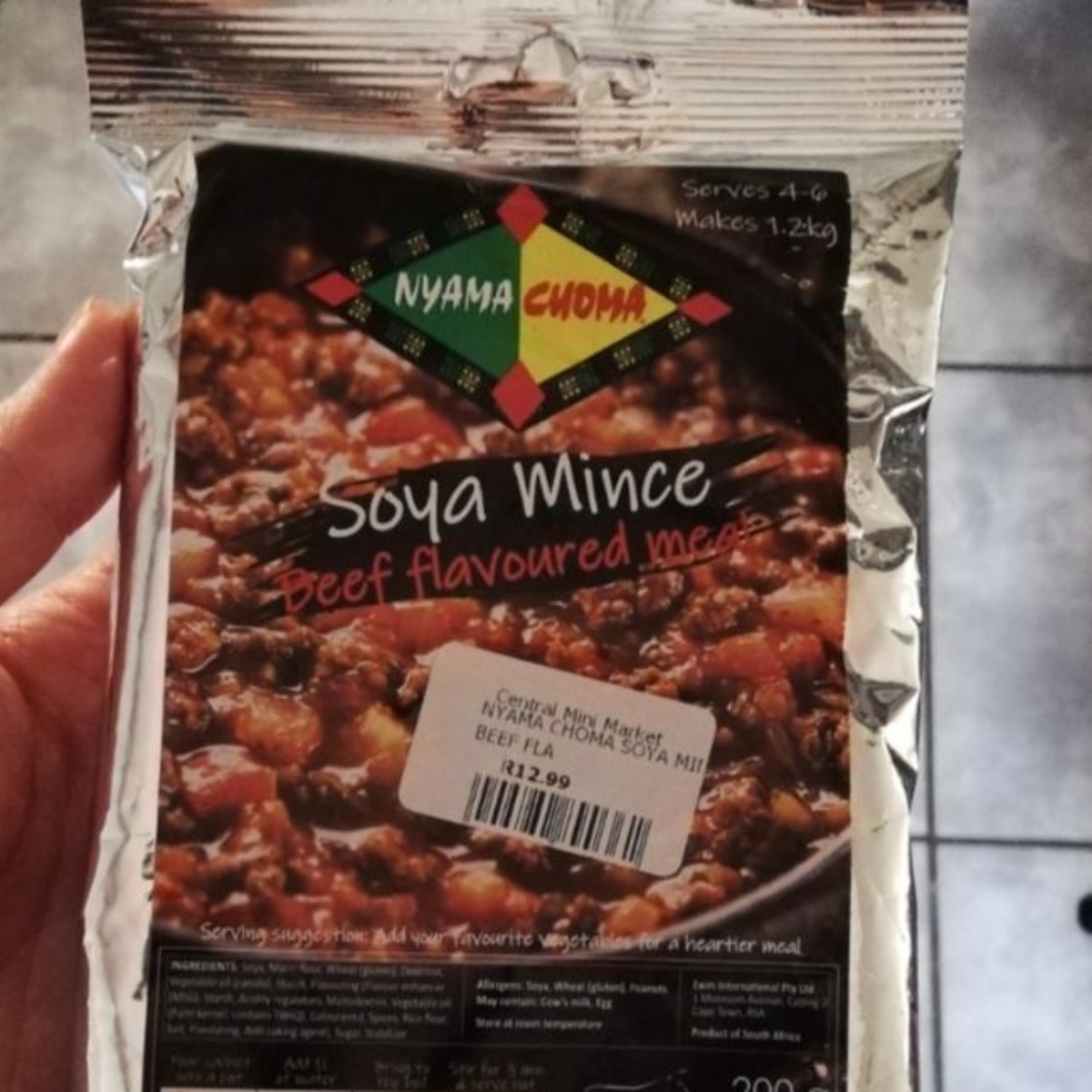 Soya mince beef flavoured from Nyama Choma - Vegan Product Reviews ...