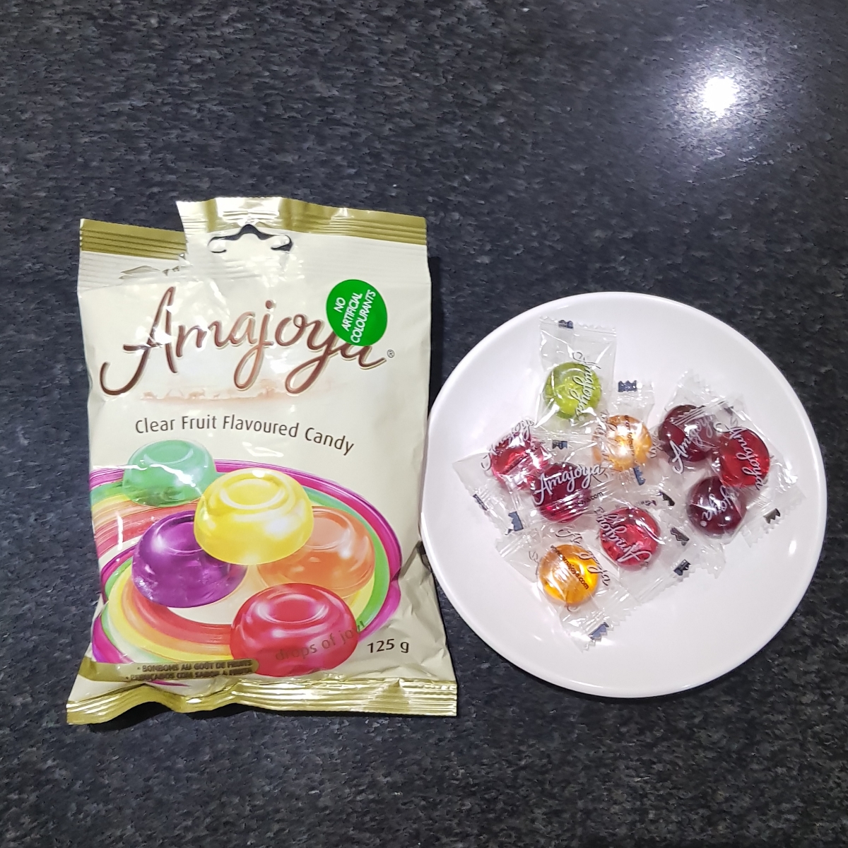 Clear Fruit Flavoured Candy from Amajoya - Vegan Product Reviews ...