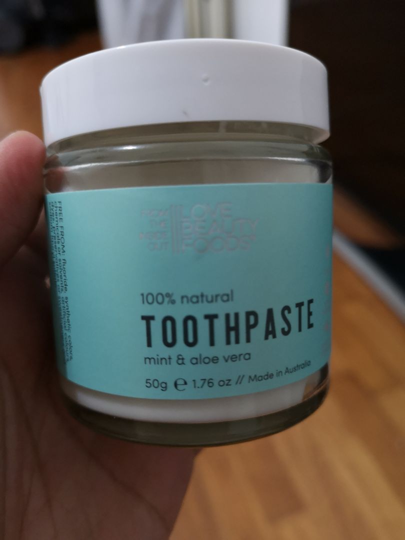 Love Beauty Foods 100% Natural Toothpaste Reviews | abillion