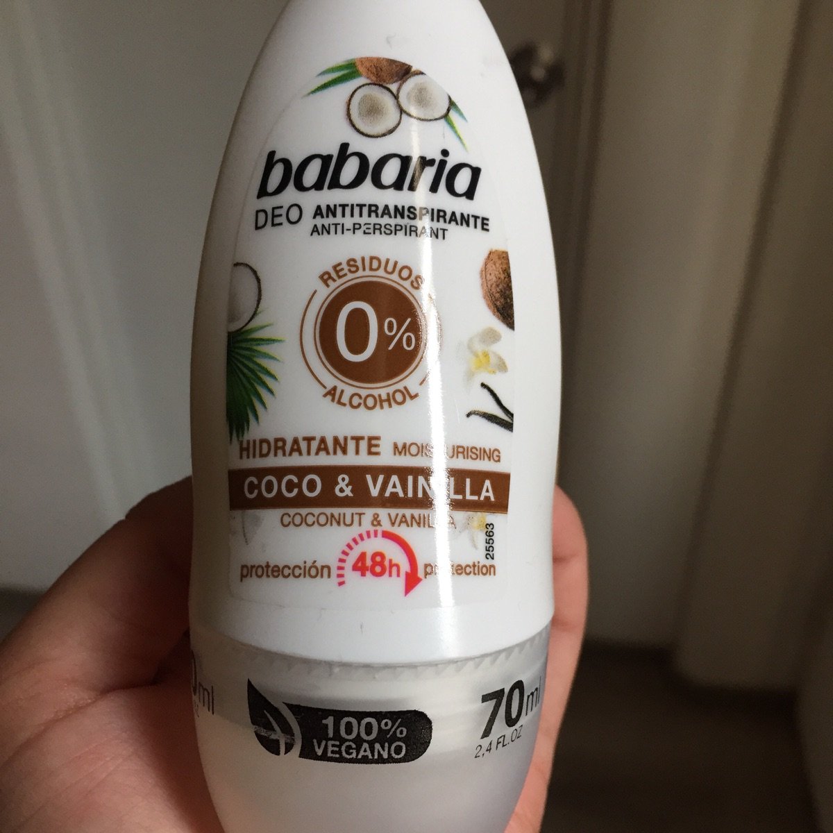 Babaria Bio Desodorante antitranspirante Coco y Vainilla Reviews | abillion