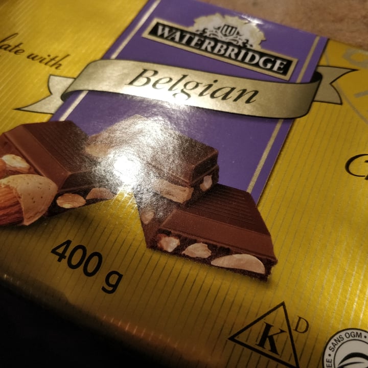 Waterbridge Belgian Dark Chocolate With Almonds Review | abillion