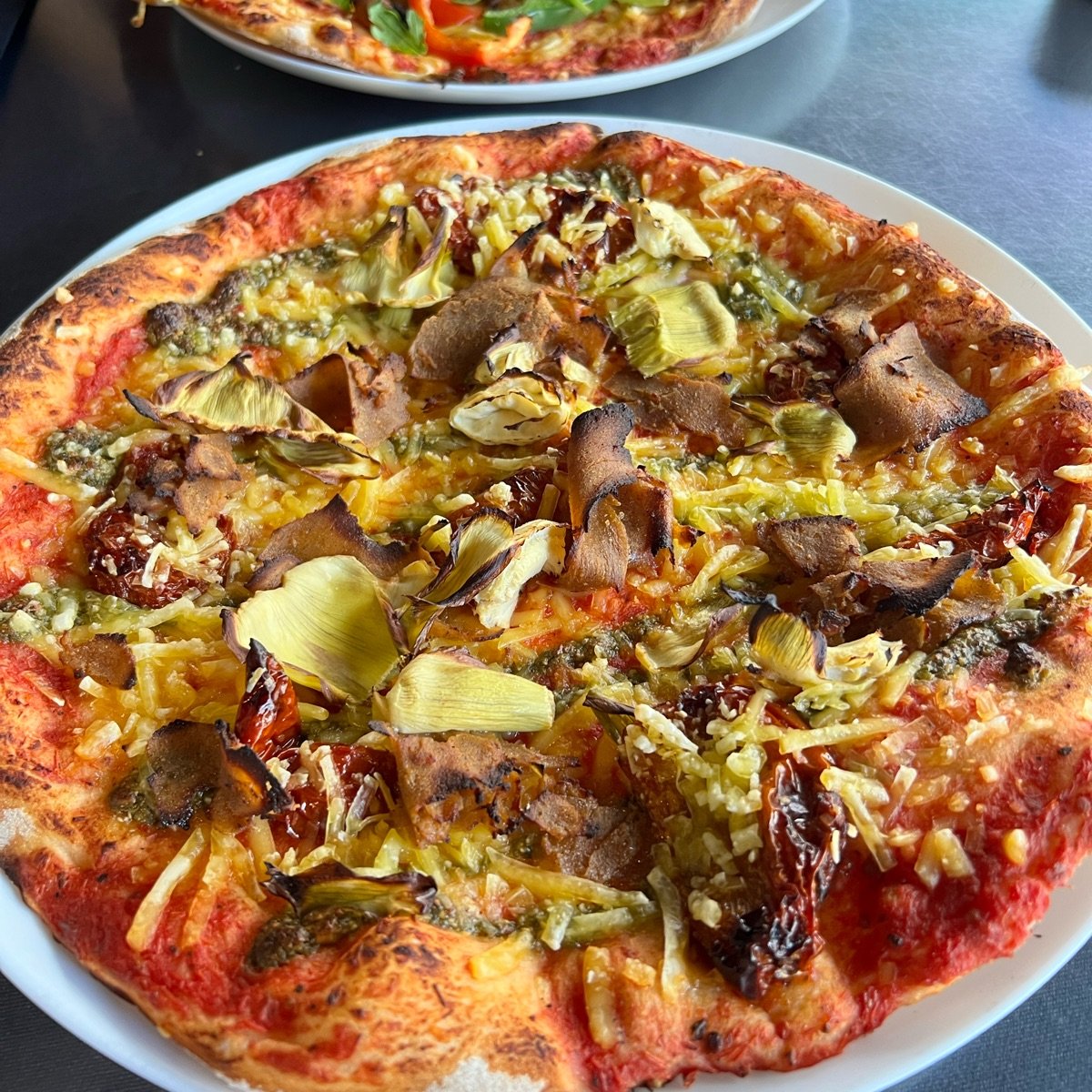 San Remo Pizza at Pizzeria Napoli, Tampere - Vegan Dish Reviews ...