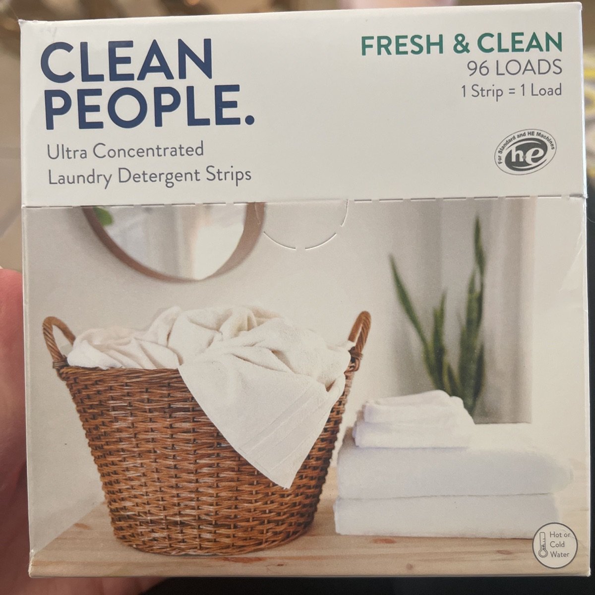 Clean People Ultra Concentrated Laundry Detergent Strips from Get Clean ...