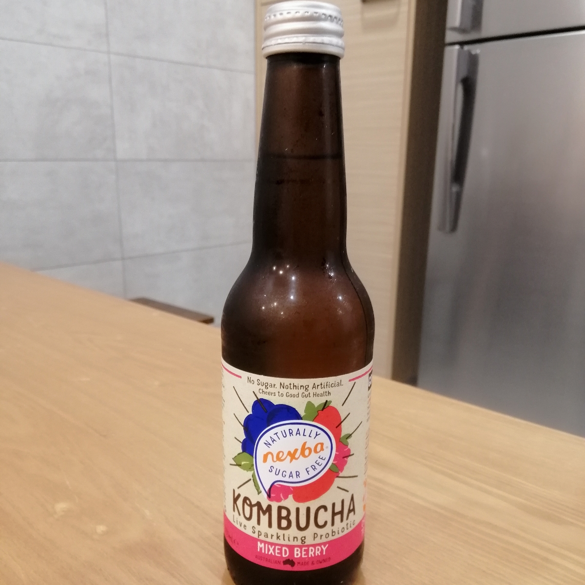 Mixed Berry Kombucha from Nexba - Vegan Product Reviews & Ratings ...