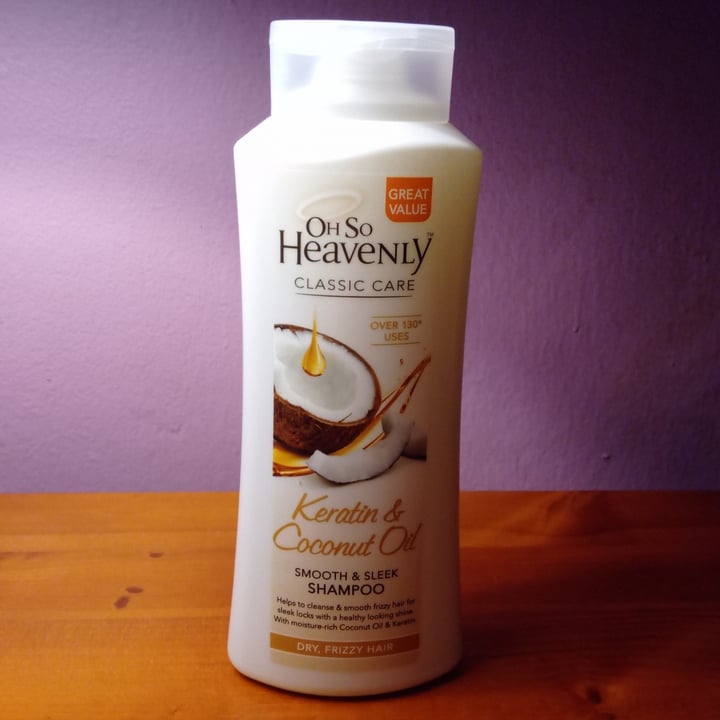 Oh So Heavenly Keratin and Coconut Oil Shampoo Review | abillion