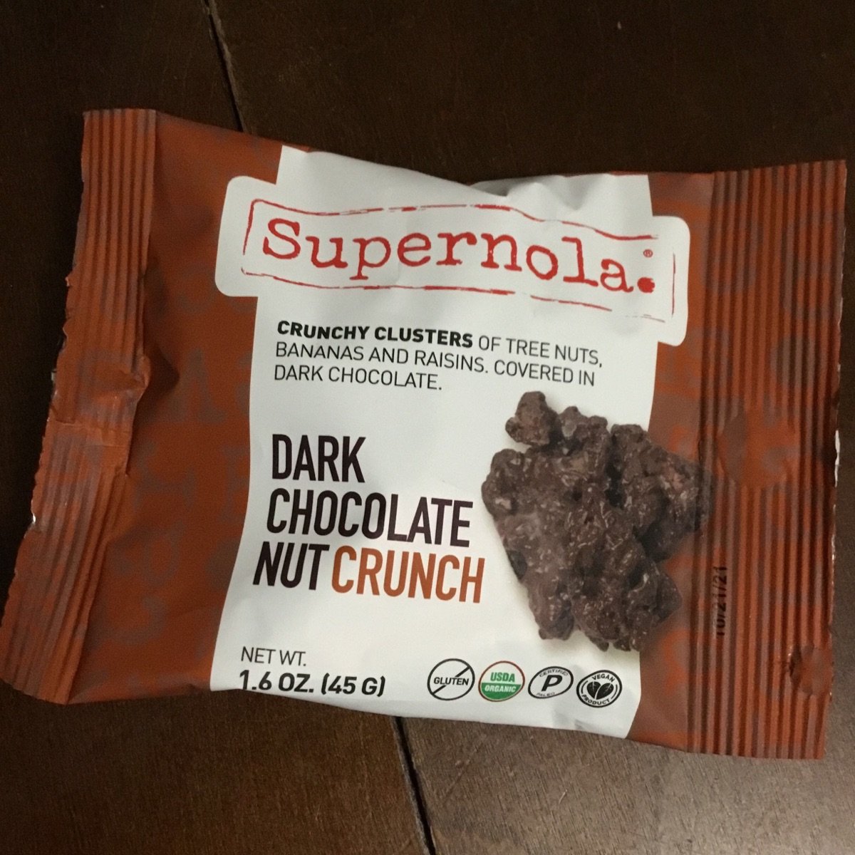 Dark chocolate nut crunch from Supernola - Vegan Product Reviews ...