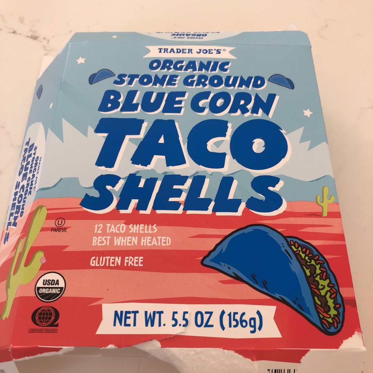 Organic Blue corn taco shells from Trader Joe's - Vegan Product Reviews ...