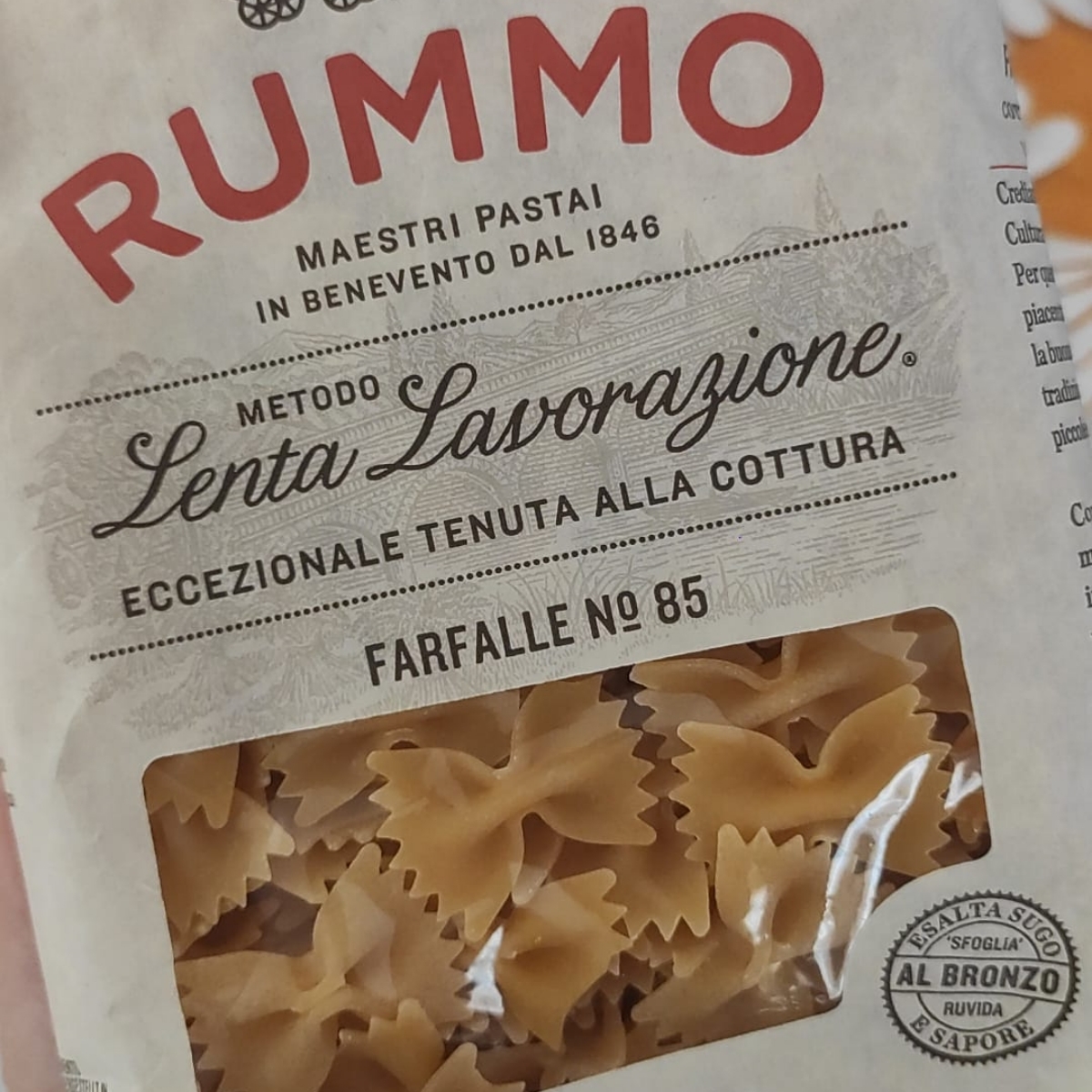 Farfalle N. 85 from Rummo - Vegan Product Reviews & Ratings | abillion