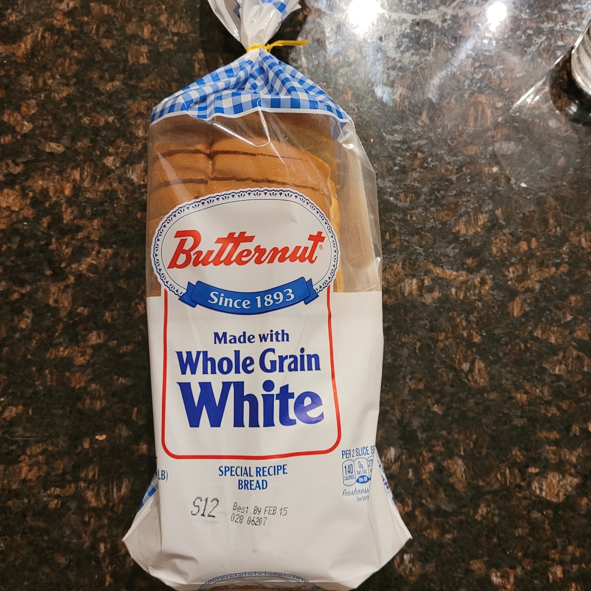 Whole Grain White Bread from Butternut - Vegan Product Reviews ...