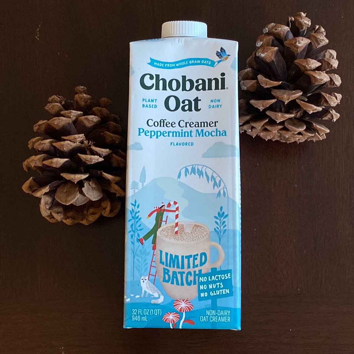 Oat Peppermint Mocha Coffee Creamer from Chobani - Vegan Product ...