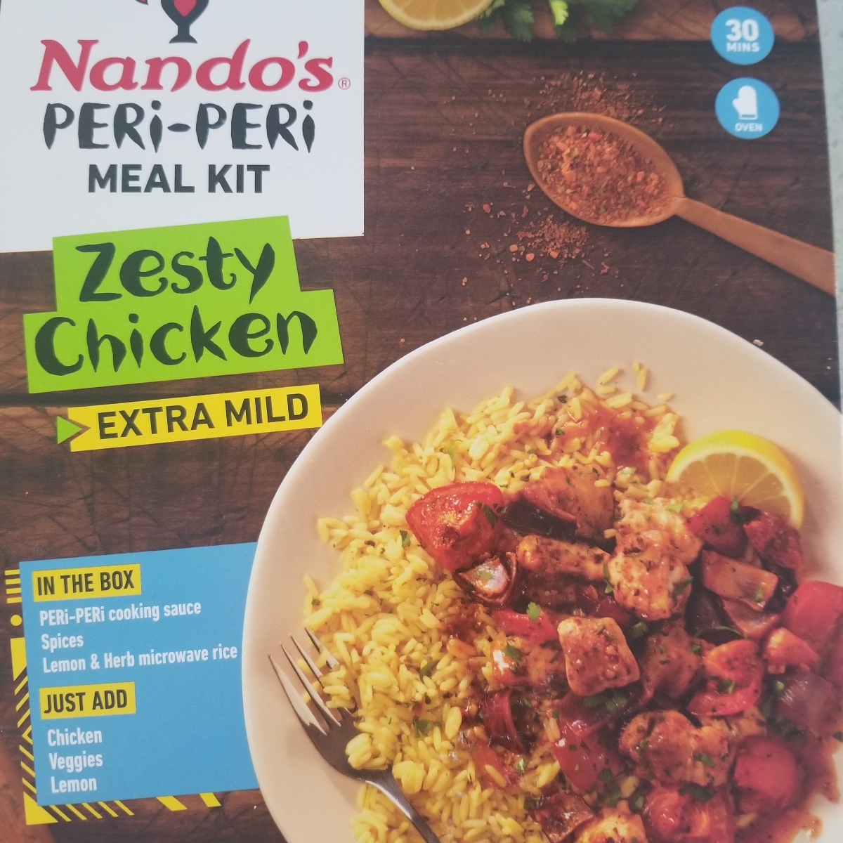 Peri Peri Meal Kit from Nando's - Vegan Product Reviews & Ratings ...