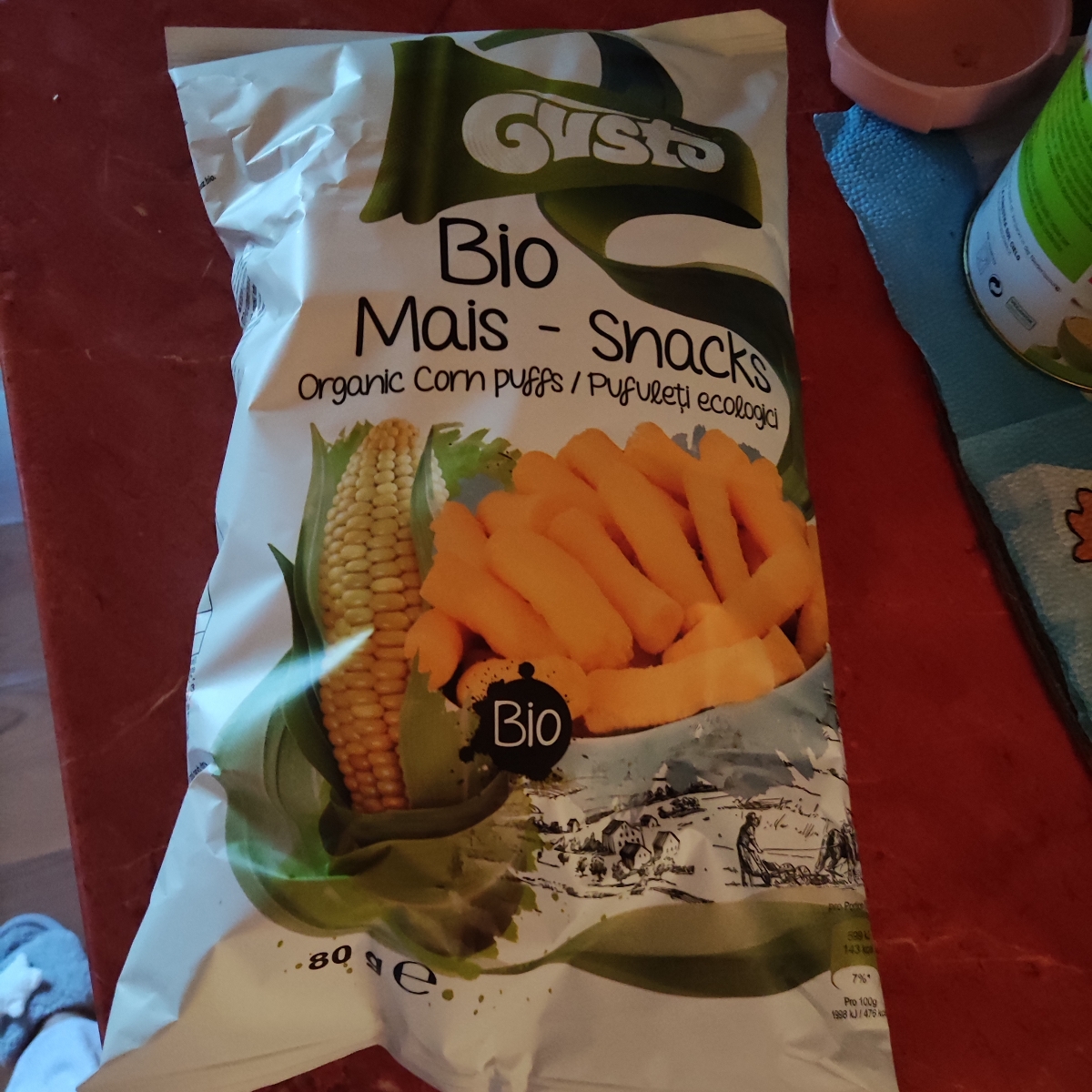 gusto bio mais puffs from gusto - Vegan Product Reviews & Ratings ...