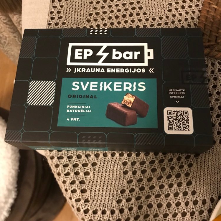"Sveikeris original" Bars from EPBAR - Vegan Product Reviews & Ratings ...