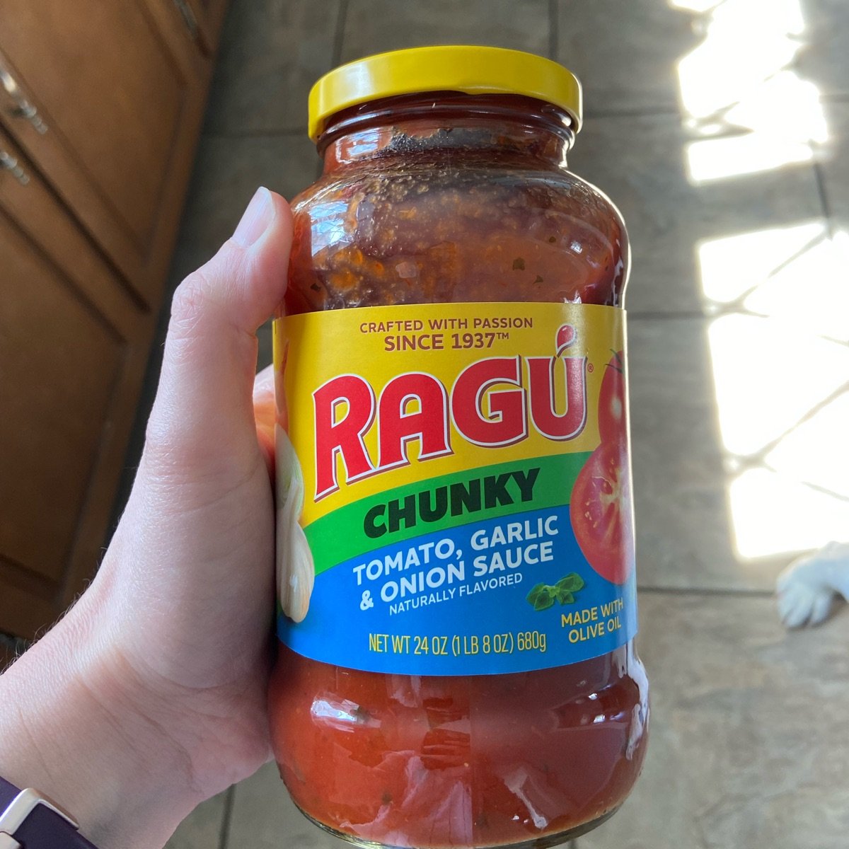 Chunky Tomato, Garlic, & Onion Sauce from Ragu - Vegan Product Reviews ...
