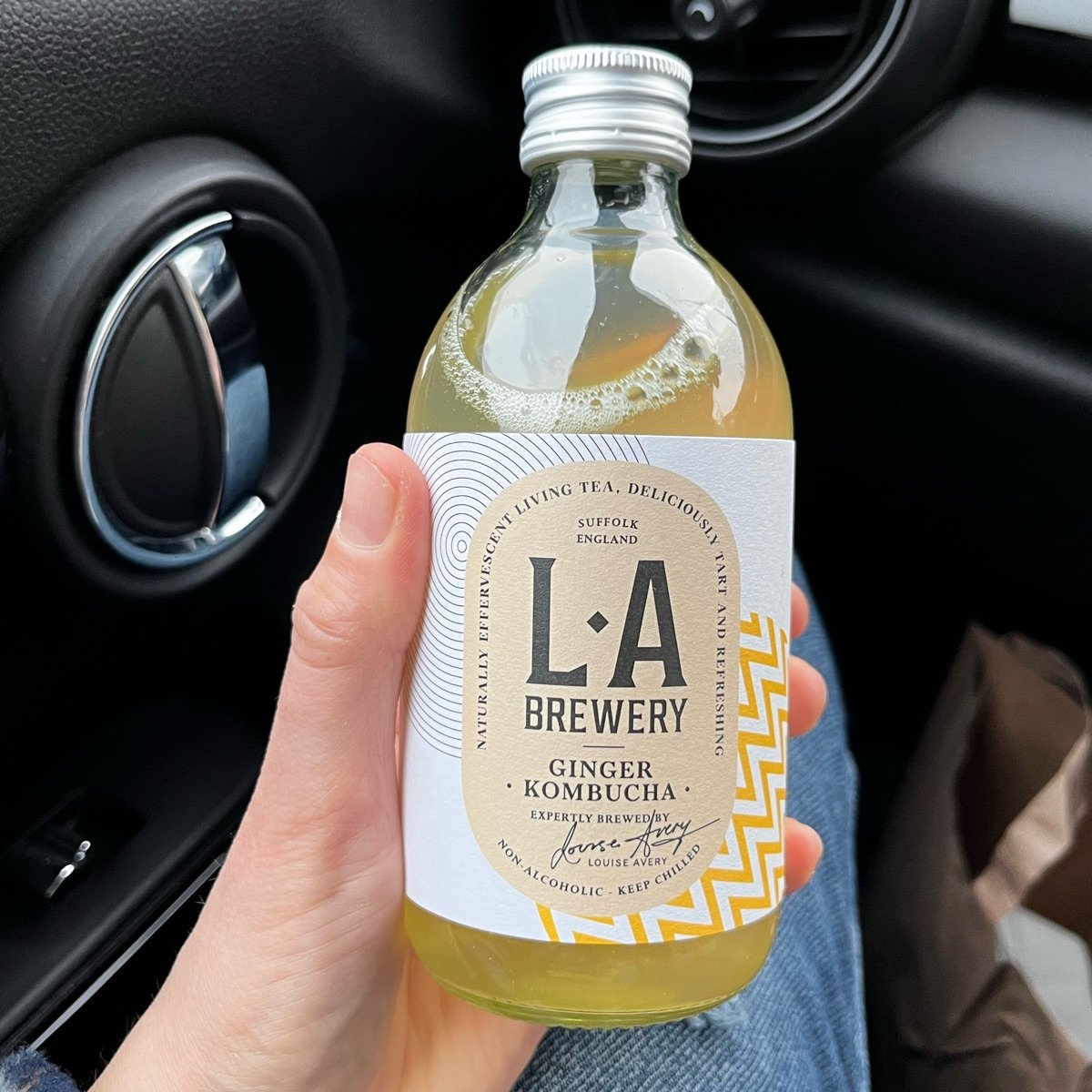 L.A brewery - Ginger Kombucha Review | abillion
