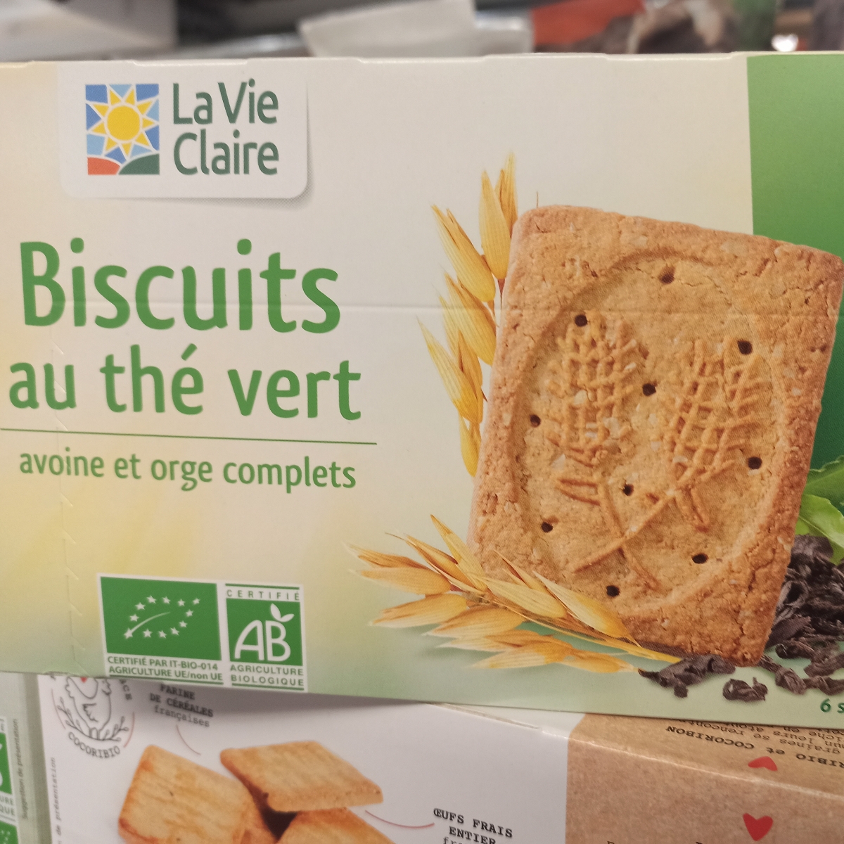 Biscuits au thé vert from La vie claire - Vegan Product Reviews ...