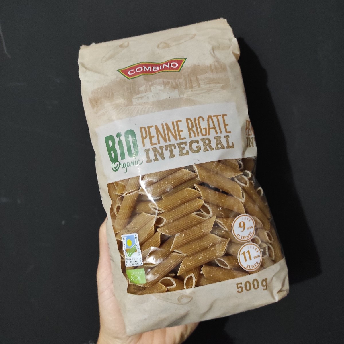 Bio Organic Penne Rigate Integral from Combino - Vegan Product Reviews ...