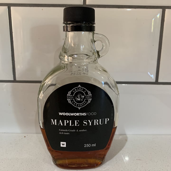 Woolworths Food Maple Syrup Review | abillion