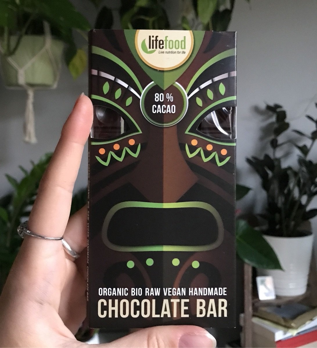 Chocolate Bar from Lifefood - Vegan Product Reviews & Ratings | abillion