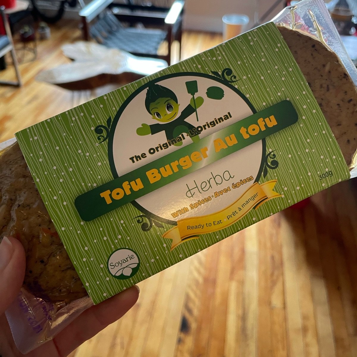 Original tofu burger from Soyarie - Vegan Product Reviews & Ratings ...