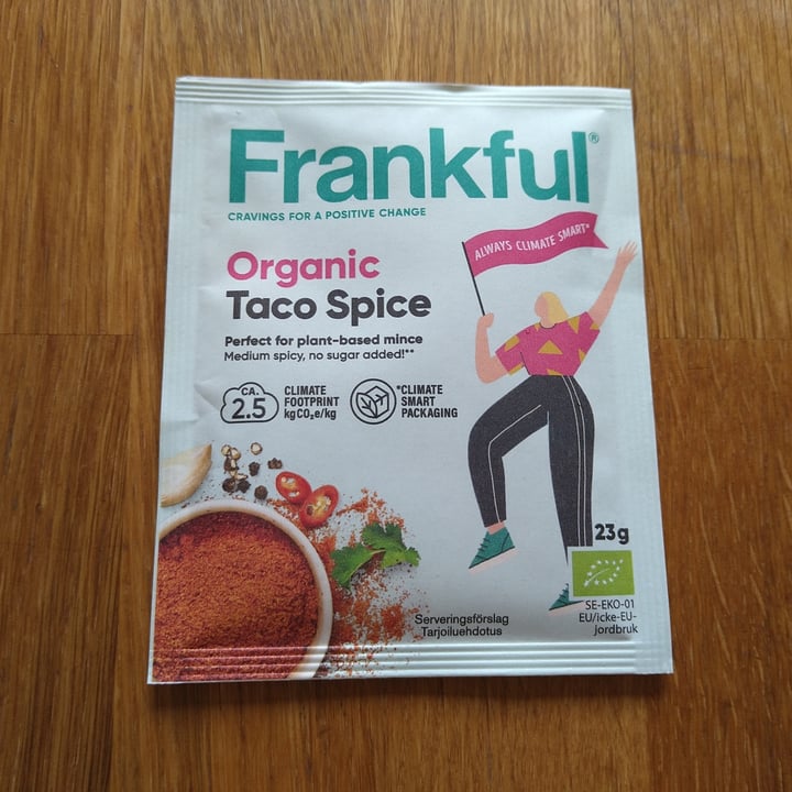 Frankful Organic Taco Spice Review | abillion