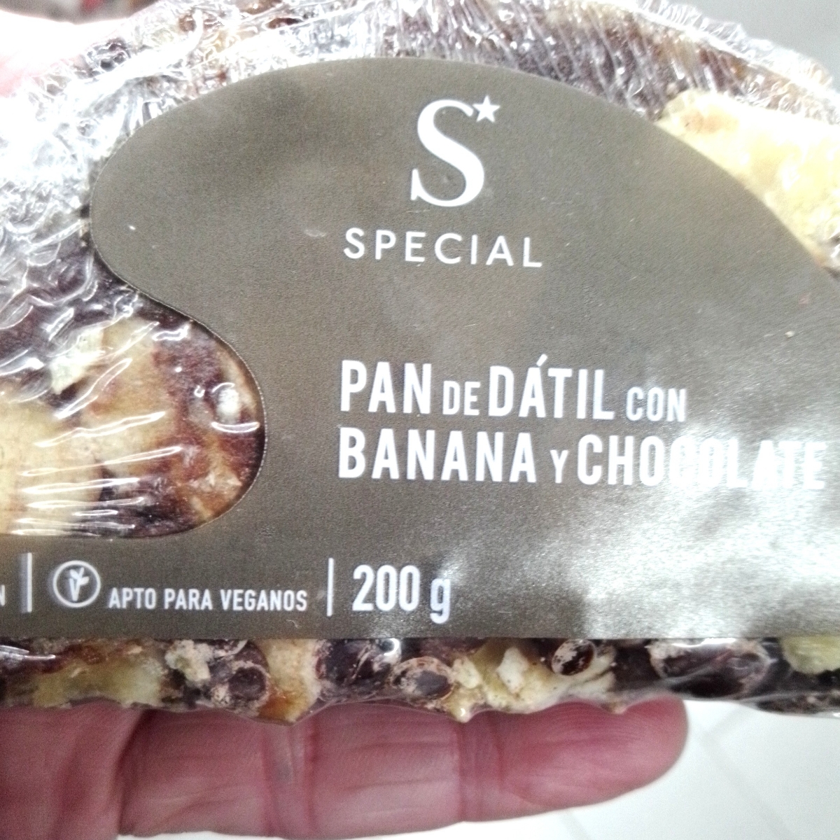 pan de datil con bananas y chocolate from Special de Aldi - Vegan ...