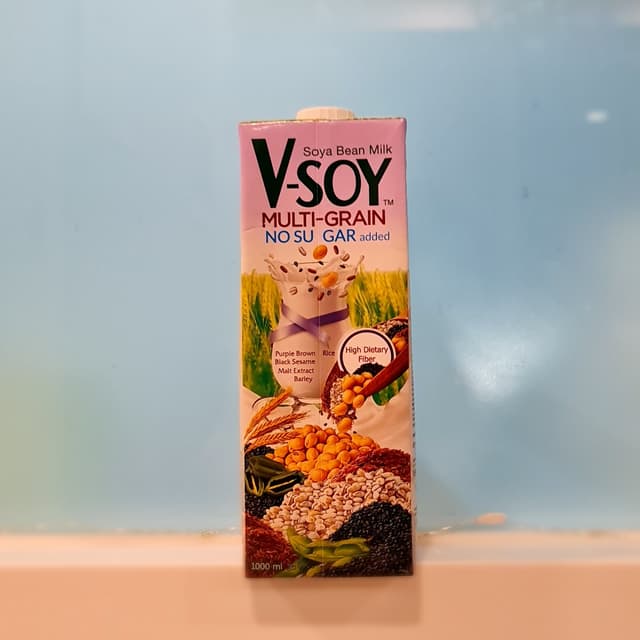 Multi Grain No Sugar Soy Milk from V-Soy - Vegan Product Reviews ...