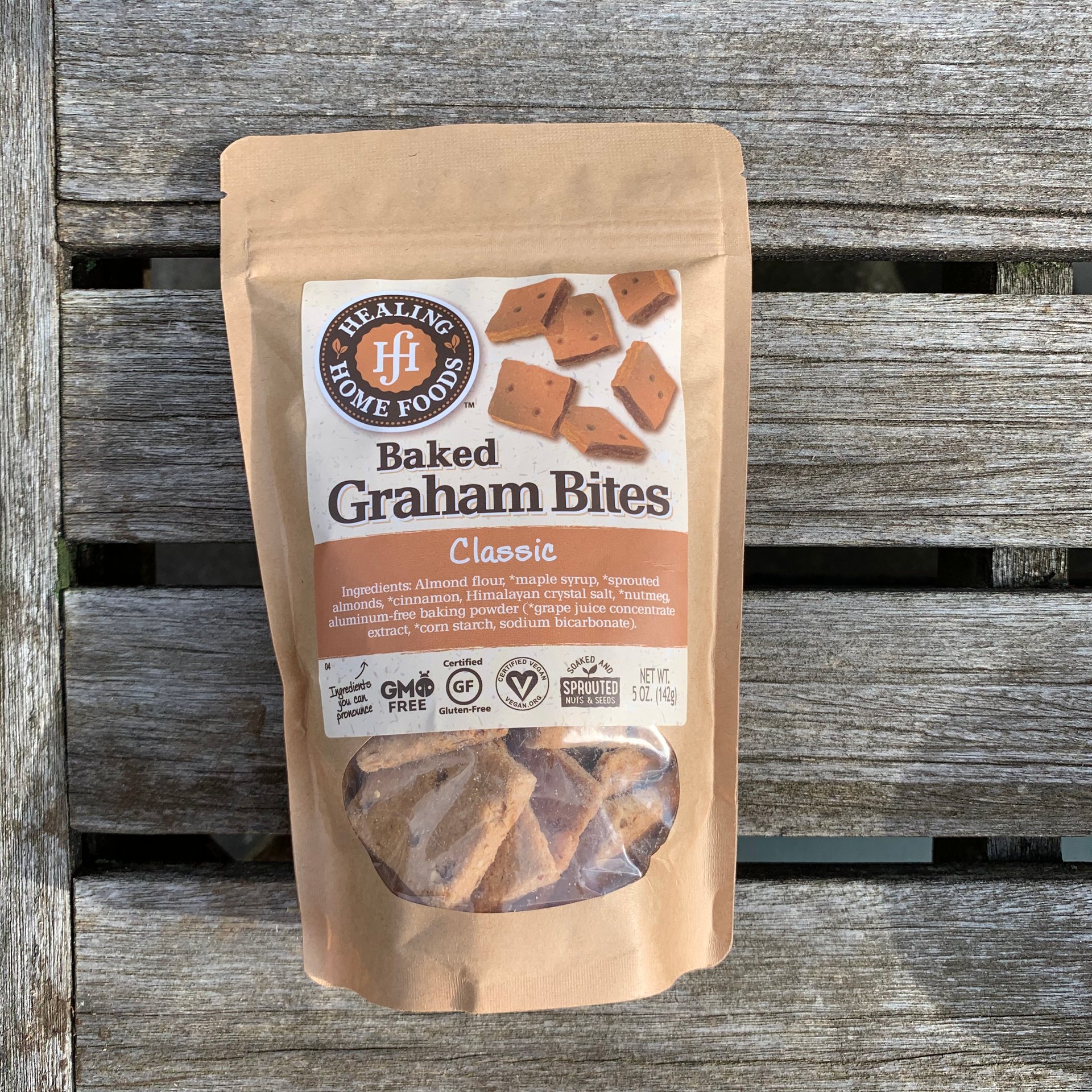 Classic Baked Graham Bites from Healing Home Foods - Vegan Product ...