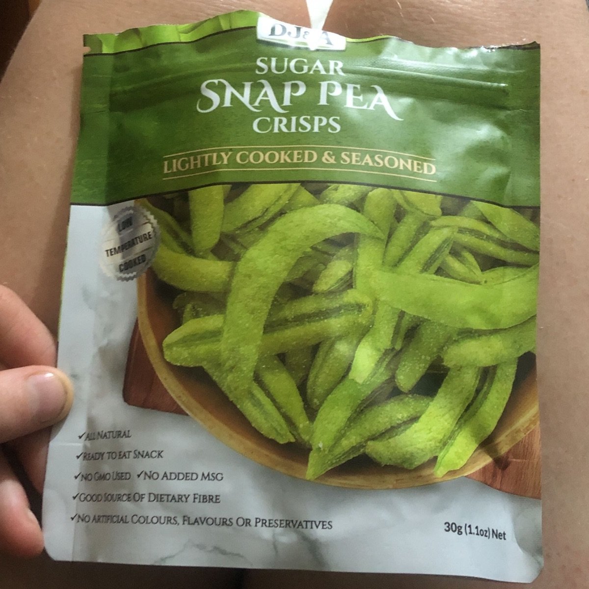 DJ A Sugar Snap Pea Crisps Abillion DJ A Sugar Snap Pea Crisps Abillion