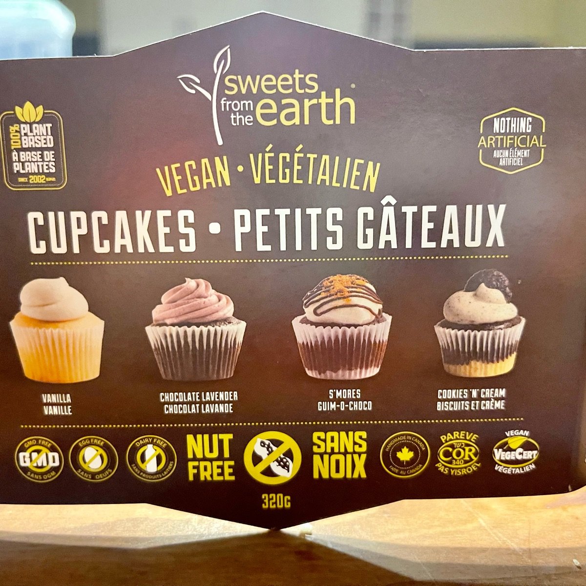 Cupcakes from Sweets from the Earth - Vegan Product Reviews & Ratings | abillion