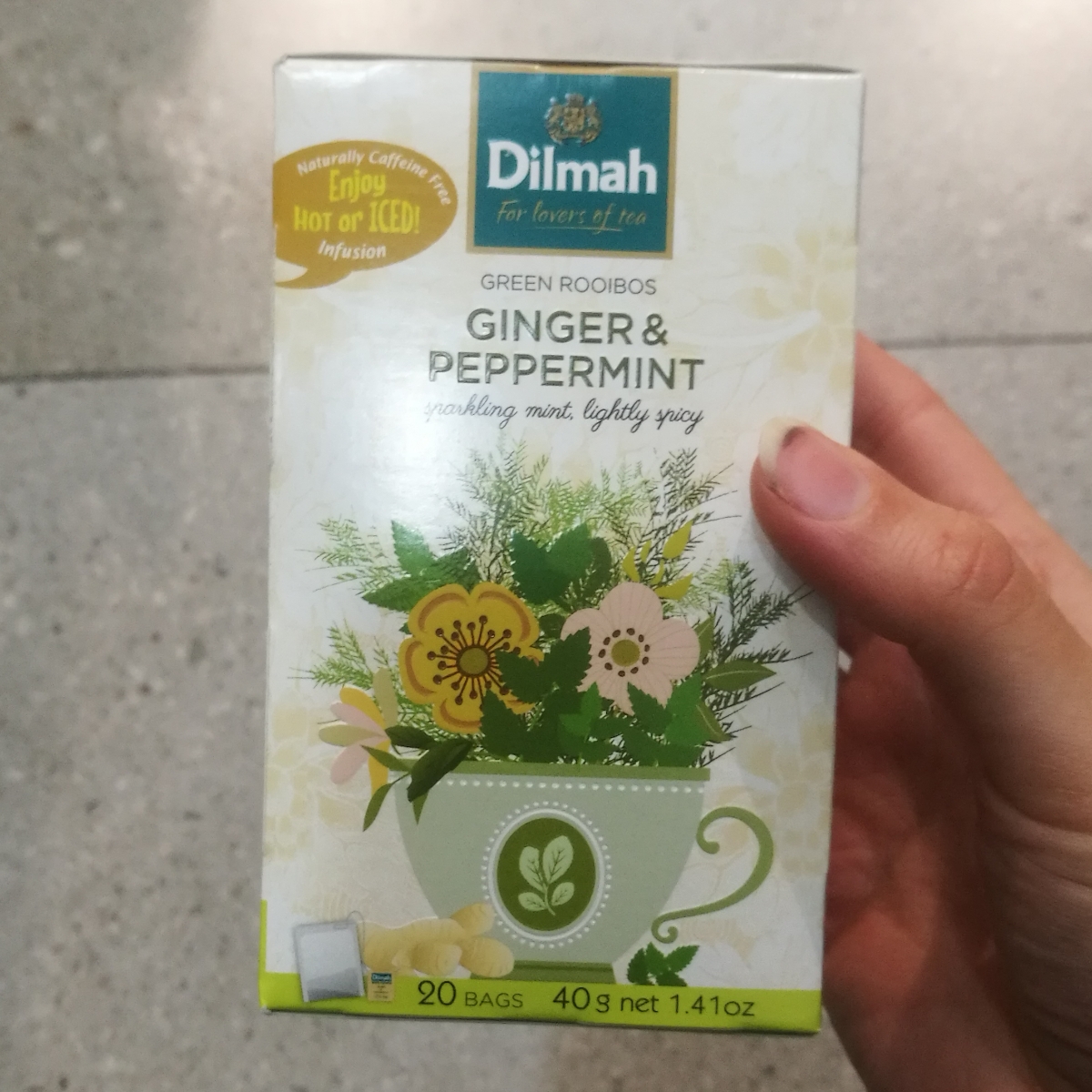 Ginger peppermint from Dilmah - Vegan Product Reviews & Ratings | abillion