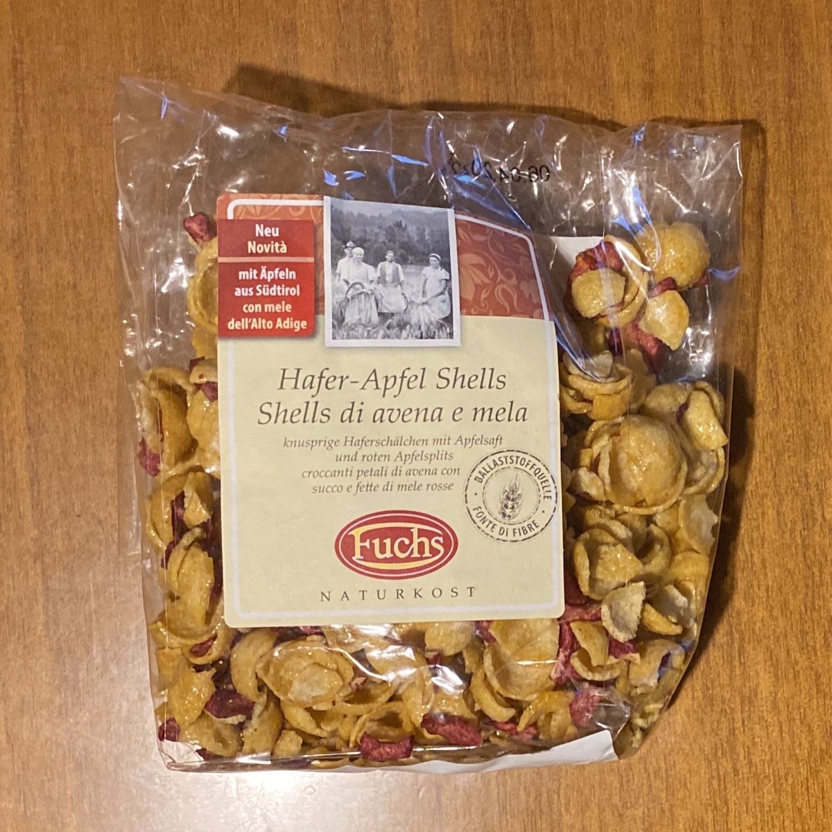 Fuchs Naturkost Shells Di Avena E Mela Reviews | abillion