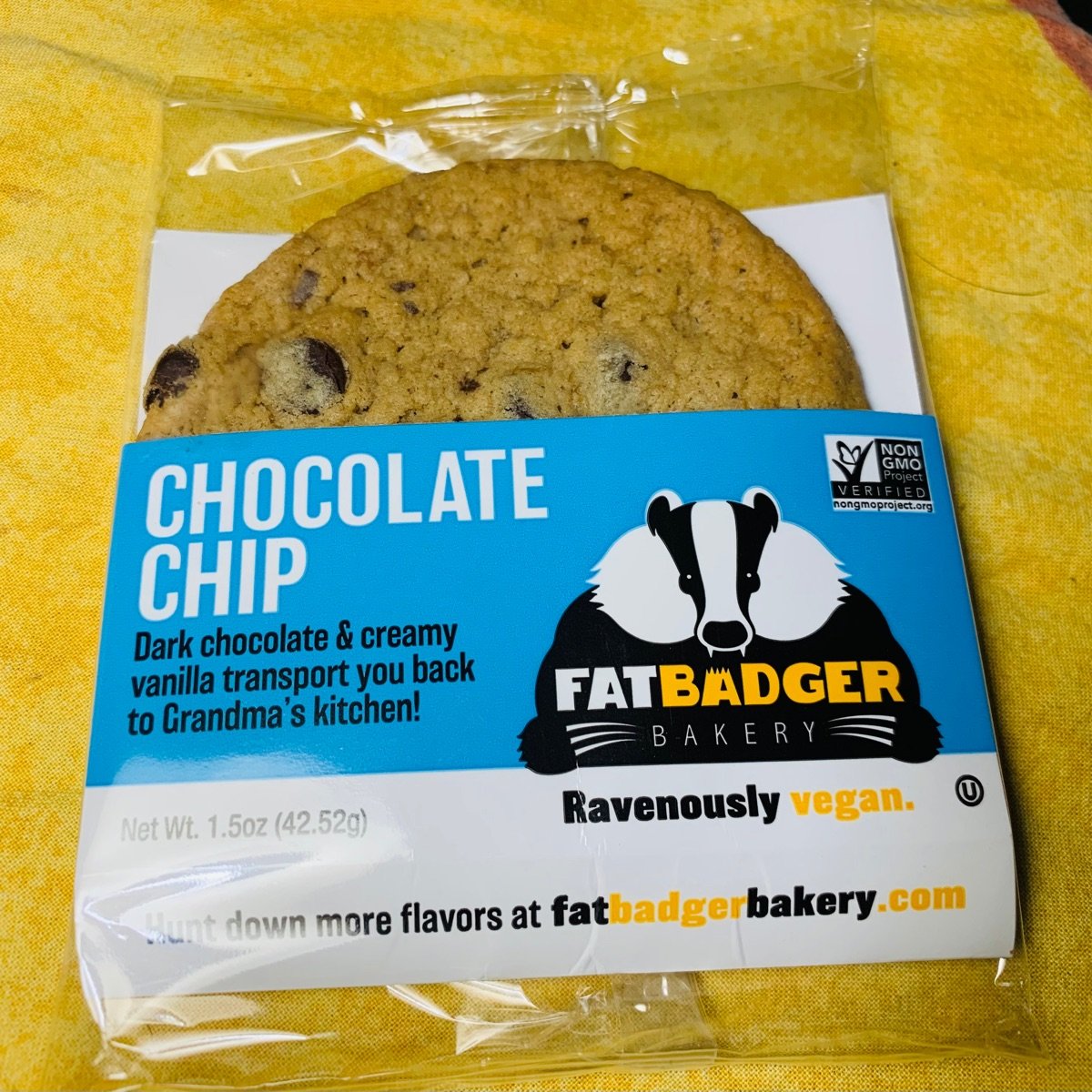 Chocolate Chip Cookie from Fat Badger Bakery - Vegan Product Reviews ...