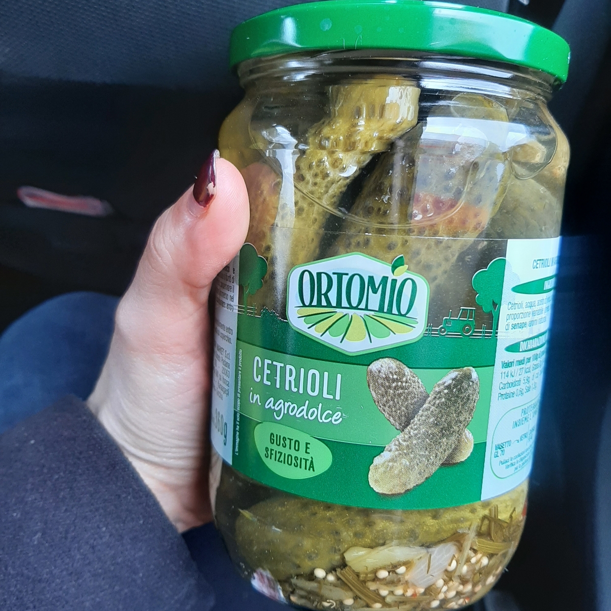 Cetrioli in agrodolce from Orto mio - Vegan Product Reviews & Ratings ...