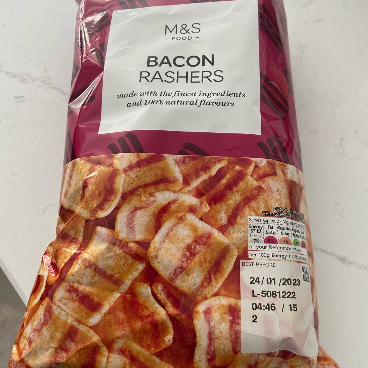 Marks & Spencer Food (M&S) bacon rashers Reviews | abillion