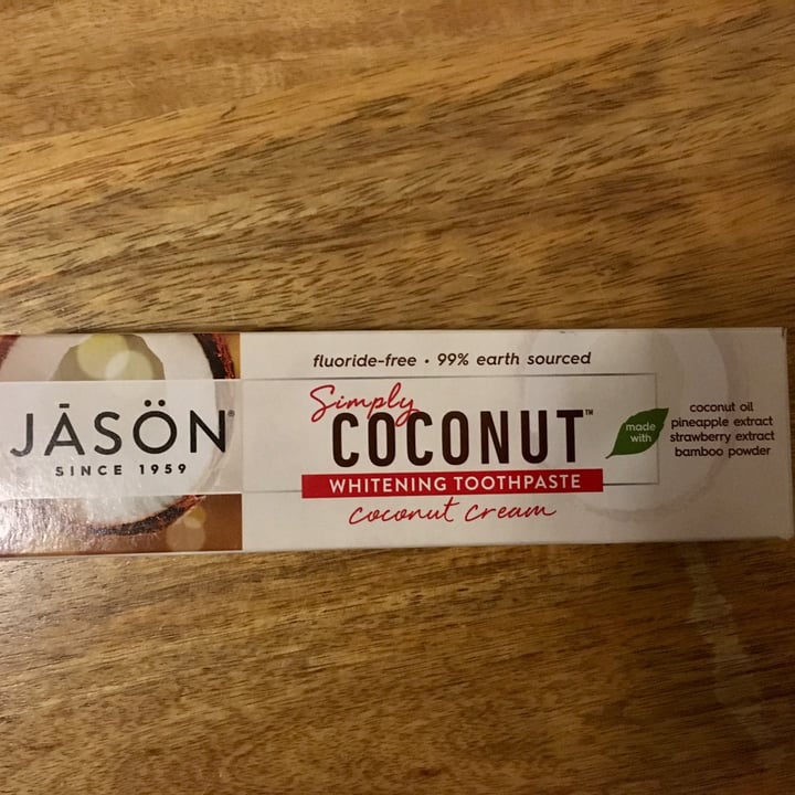 Jason toothpaste Jason coconut toothpaste Review | abillion