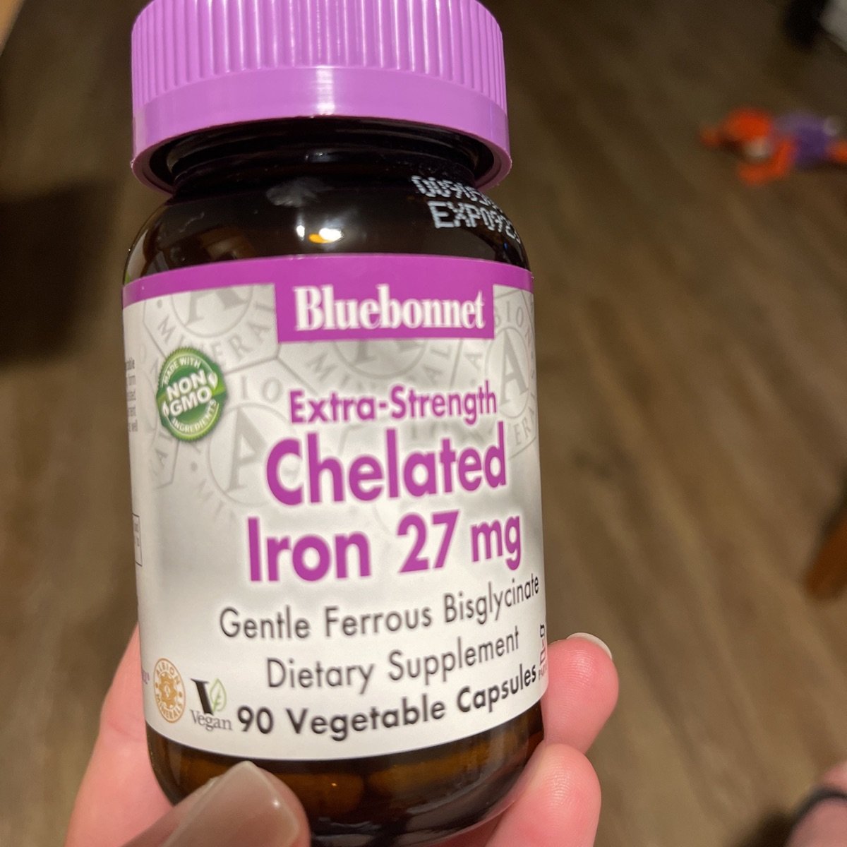 Extra strength Chelated iron from Bluebonnet Nutrition - Vegan Product ...
