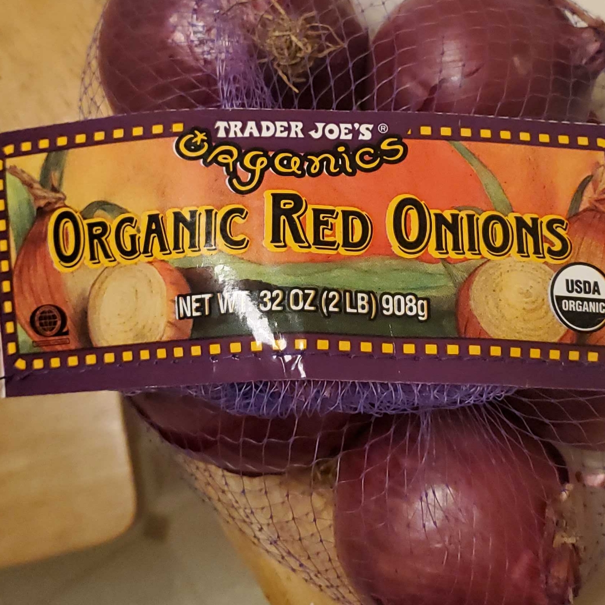 Organic red onion from Trader Joe's - Vegan Product Reviews & Ratings ...