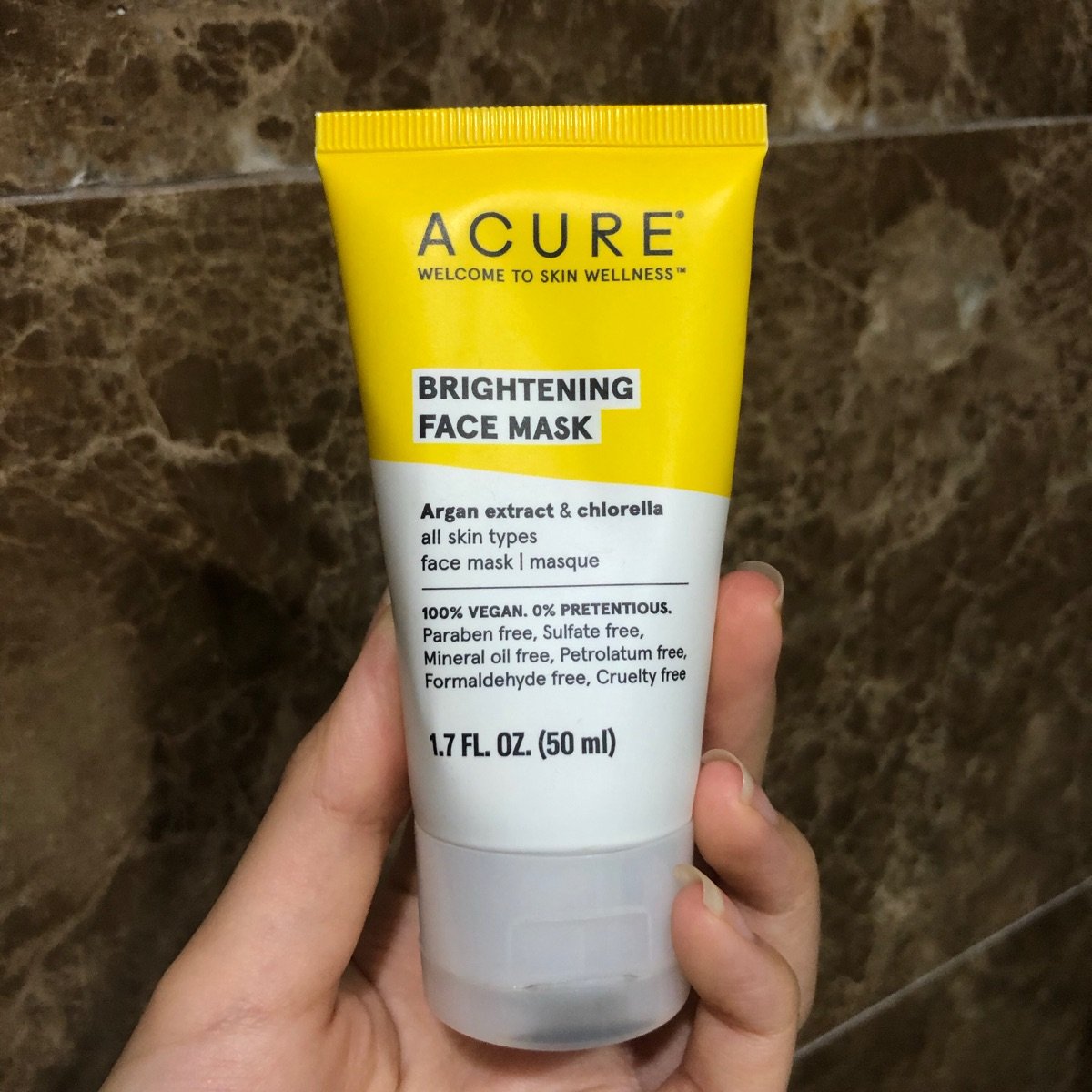 Brightening Face Mask from Acure - Vegan Product Reviews & Ratings ...