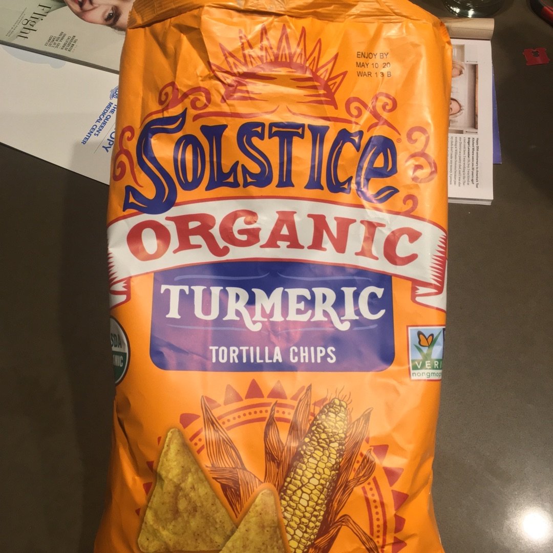 Organic Turmeric Tortilla Chips from Solstice - Vegan Product Reviews ...