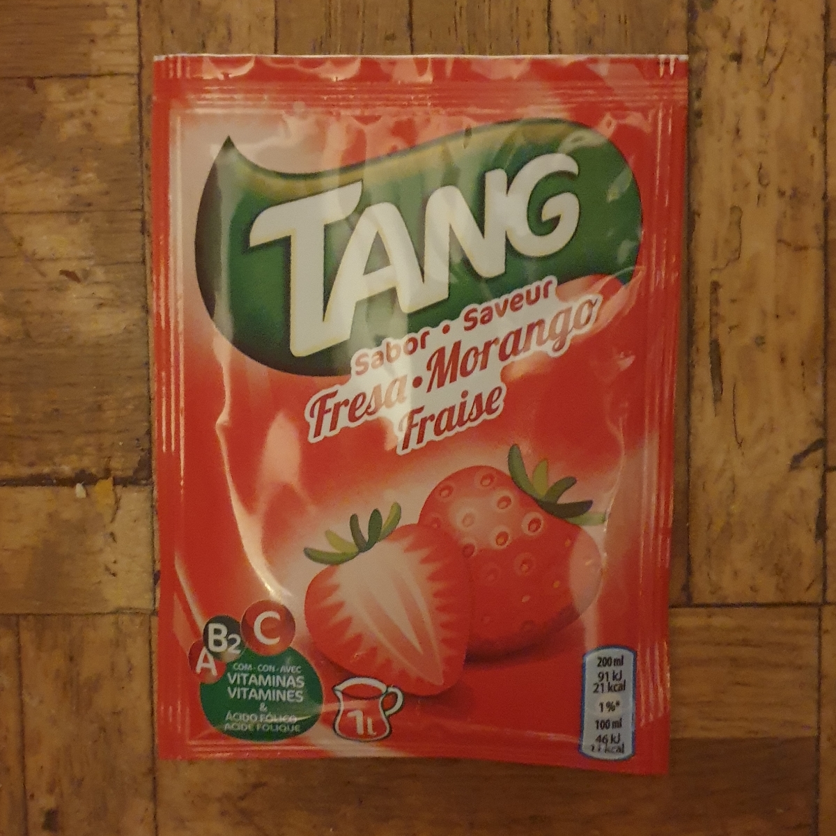 Tang sabor Fresa from Tang - Vegan Product Reviews & Ratings | abillion