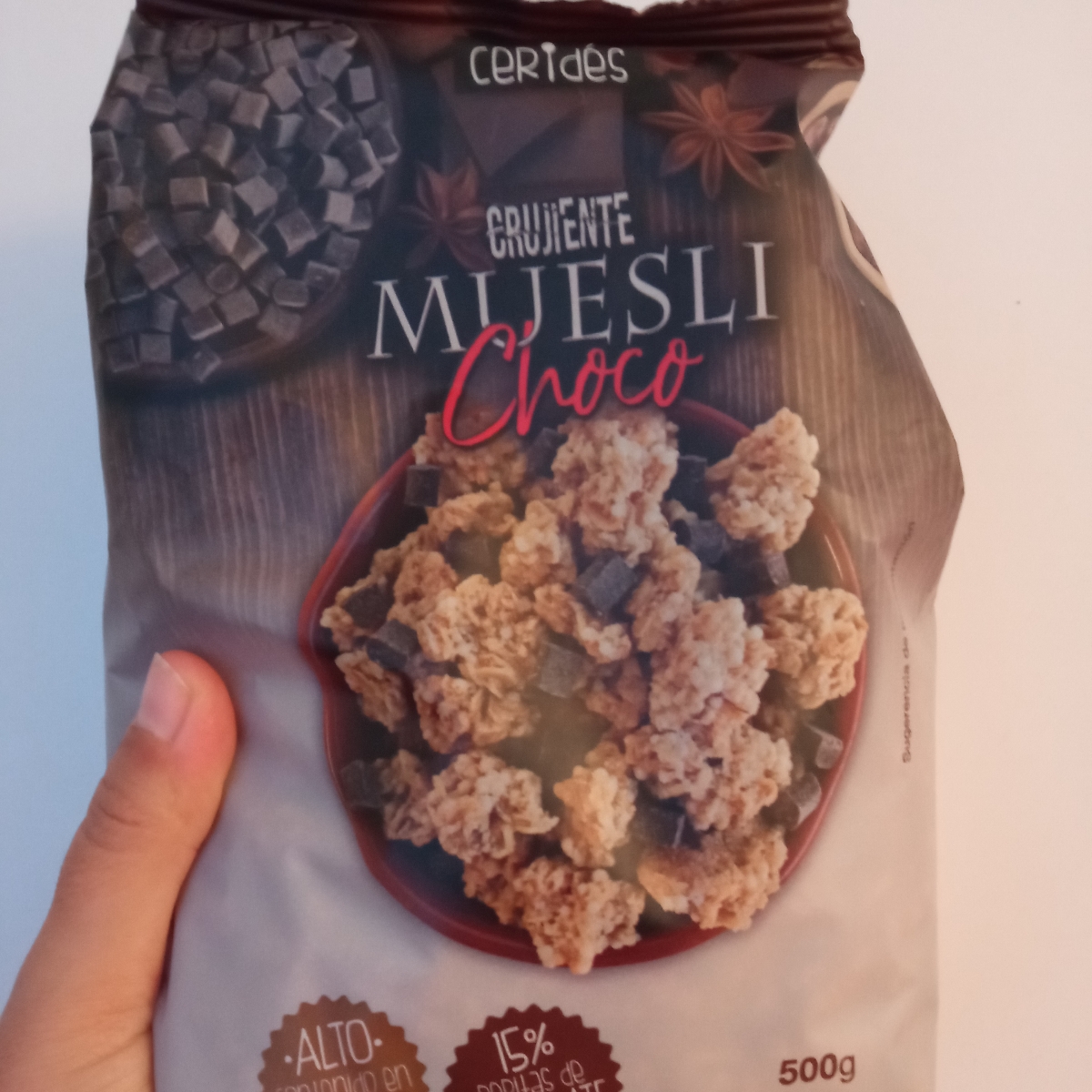 Muesli crujiente con chocolate from Ceridés - Vegan Product Reviews ...
