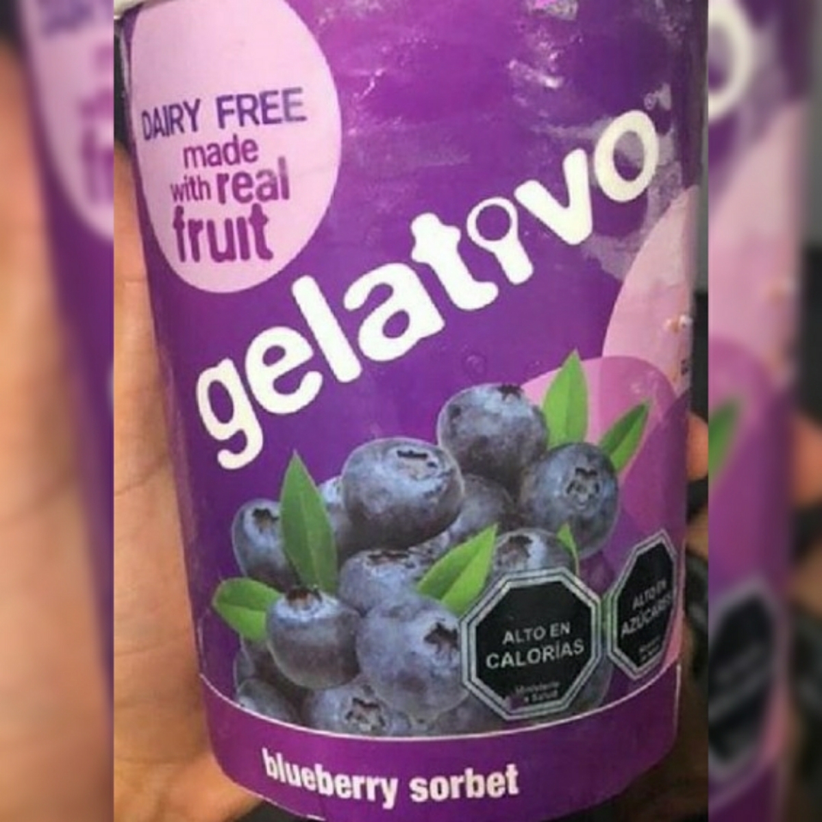 Sorbete de arándanos from Gelativo - Vegan Product Reviews & Ratings ...