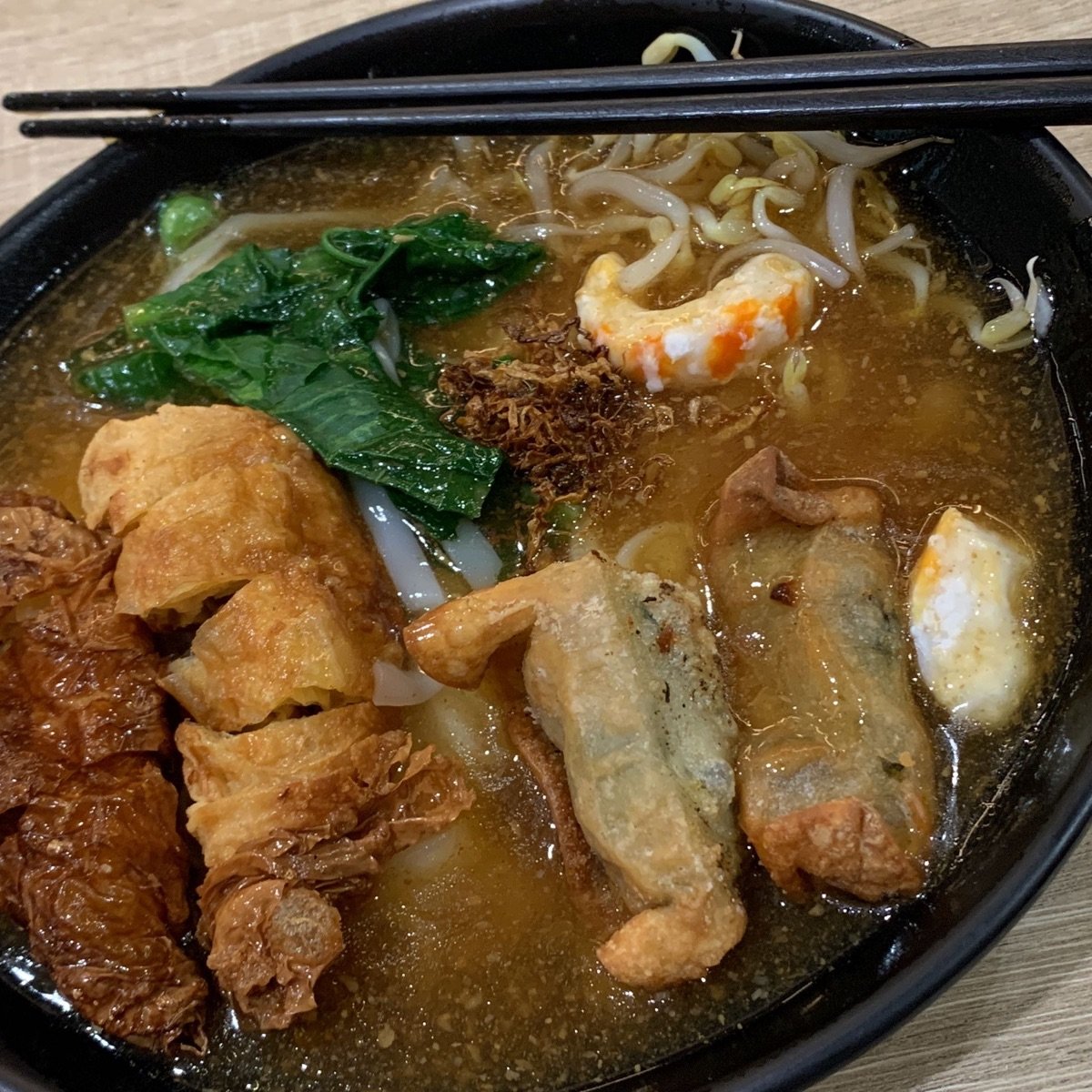 ipoh hor fun at Greendot (Raffles Place), Singapore - Vegan Dish ...