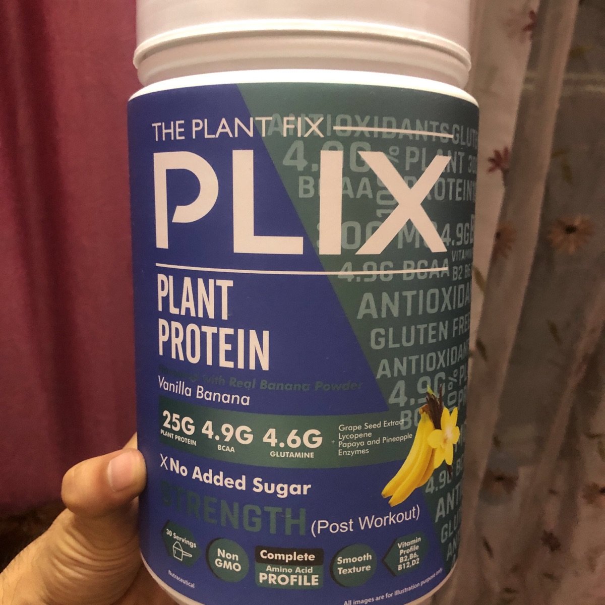 Plant protein Vanilla Banana from Plix Life - Vegan Product Reviews ...